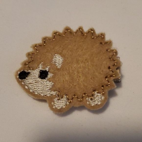 Yogi & Cecil's Boutique | Accessories | New Hedgehog Felt Hair Clippy ...